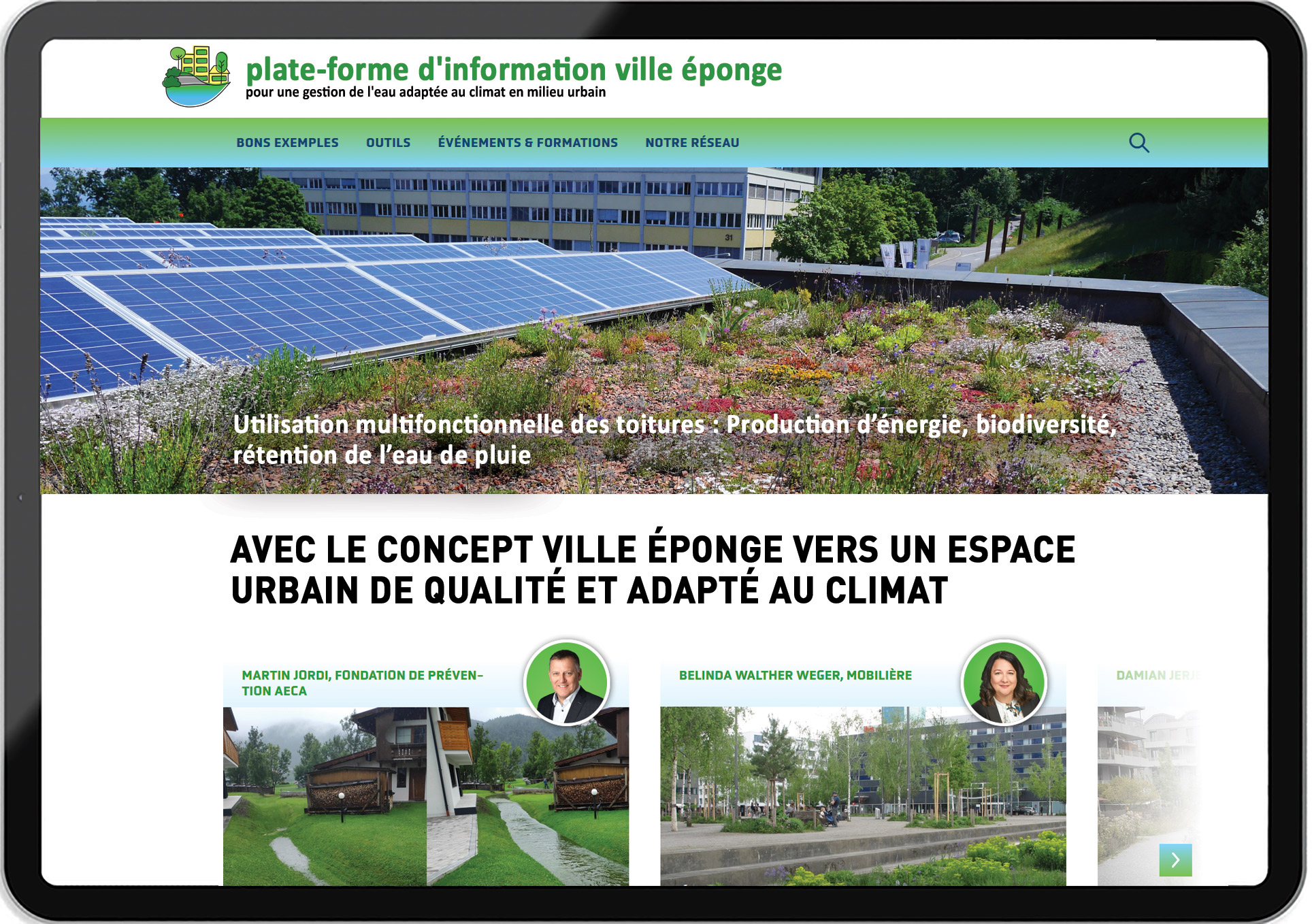 Sponge-city.info : Exemples inspirants et outils pour des espaces ...